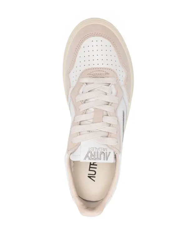 AUTRY Medalist Leather Sneakers - Neutrals
