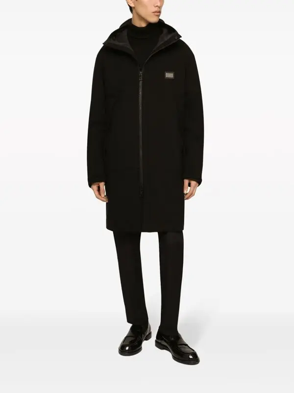 Dolce & Gabbana Mid-rise Tapered-leg Trousers - Black