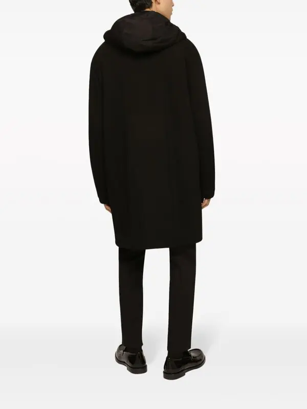 Dolce & Gabbana Mid-rise Tapered-leg Trousers - Black