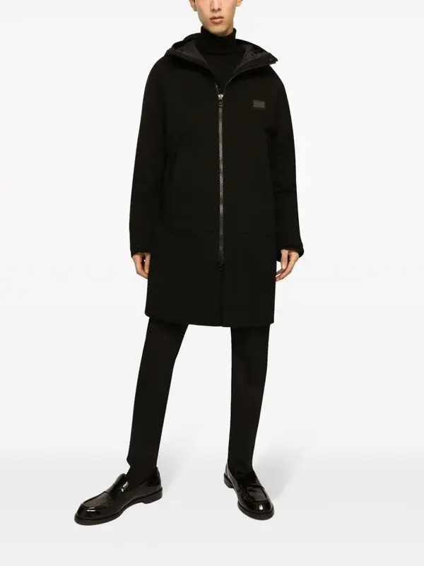 Dolce & Gabbana Mid-rise Tapered-leg Trousers - Black