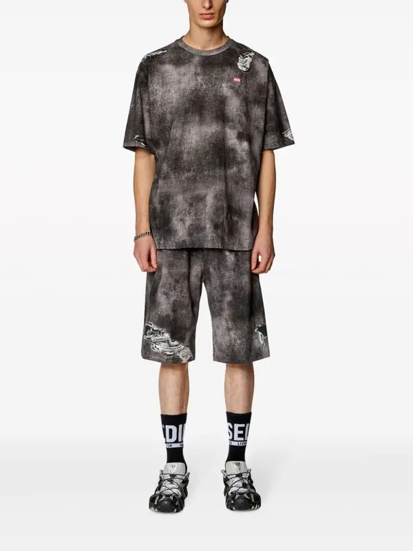 DIESEL® T-wash-n2 Cotton T-shirt