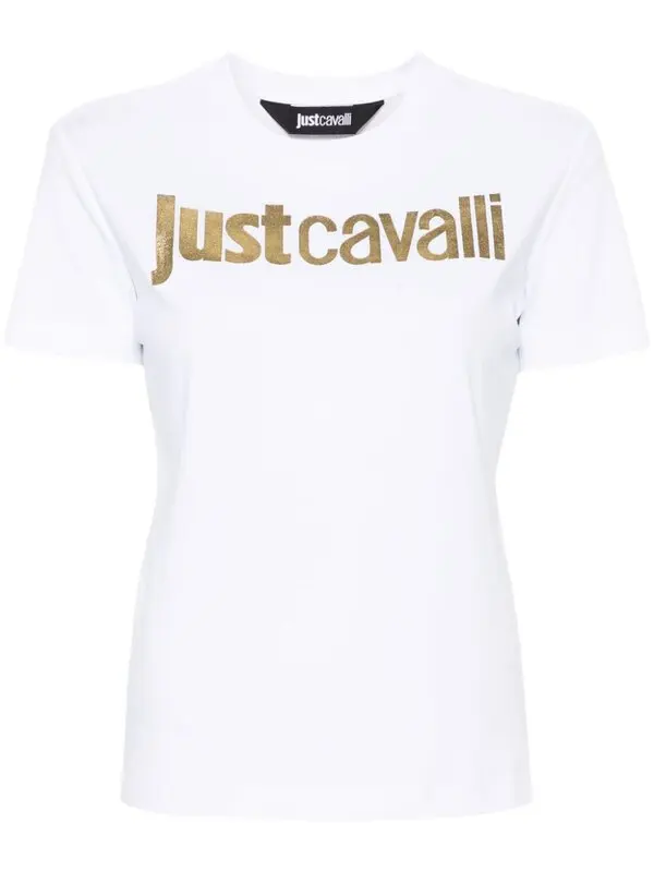 Just Cavalli Logo-print T-shirt - White