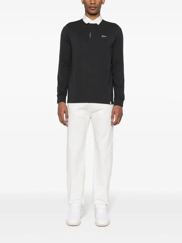Boggi Milano Embroidered-logo Cotton Polo Shirt