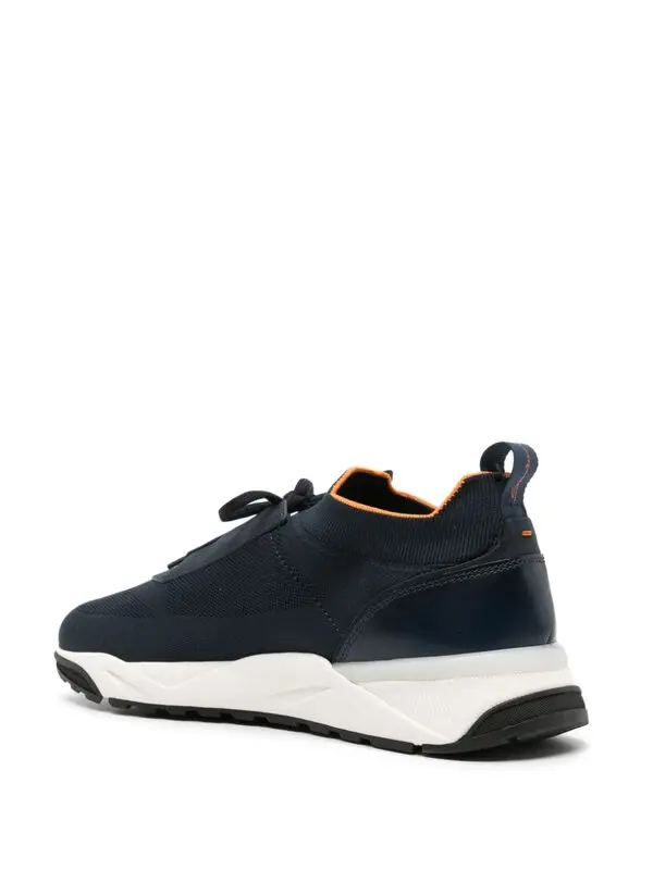 Santoni Knitted-upper Sneakers
