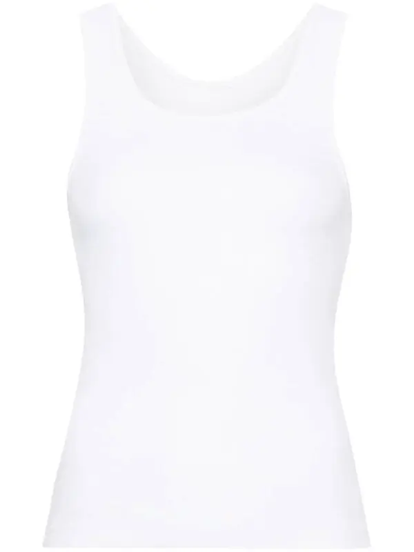 MAISON MARGIELA Numbers-motif Ribbed Tank Top