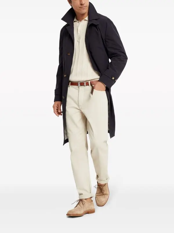 Brunello Cucinelli Single-breasted Trench Coat