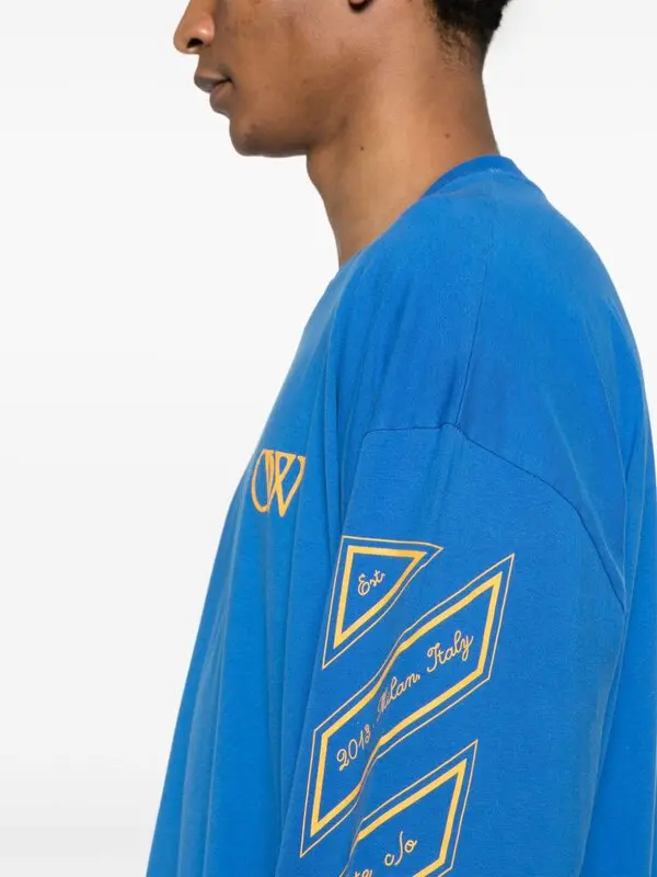 Off-White Graphic-print Cotton T-shirt