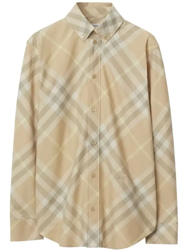 Burberry Vintage Check Cotton Shirt - Neutrals