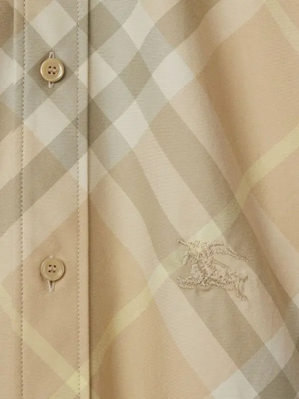 Burberry Vintage Check Cotton Shirt - Neutrals