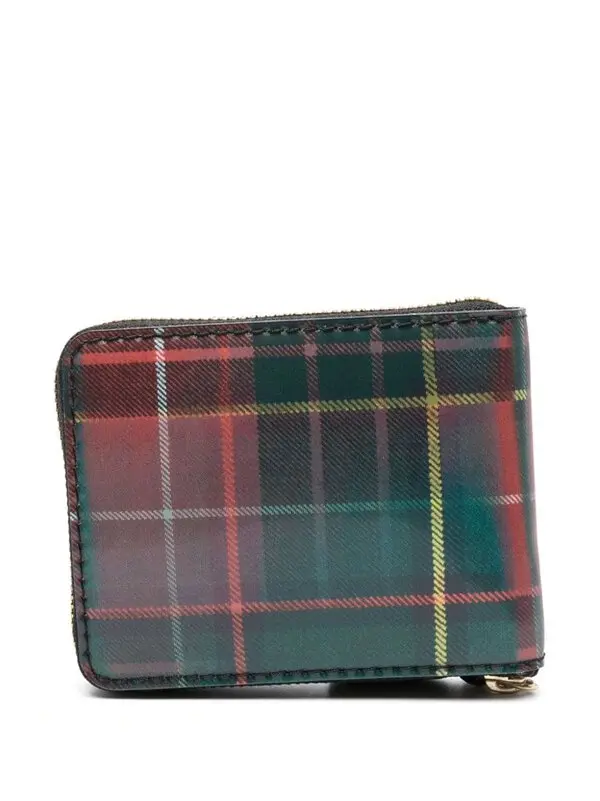 Comme Des Garçons Cdg Lenticular Holographic Wallet - Red