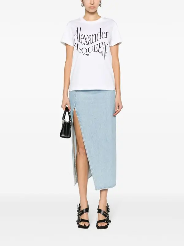 Alexander McQueen Logo-print Cotton T-shirt