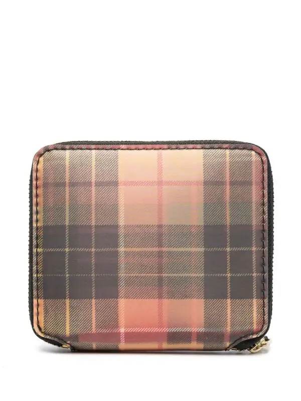 Comme Des Garçons Cdg Lenticular Holographic Wallet - Red