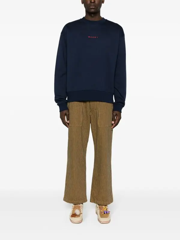 Marni Logo-print Cotton Sweatshirt