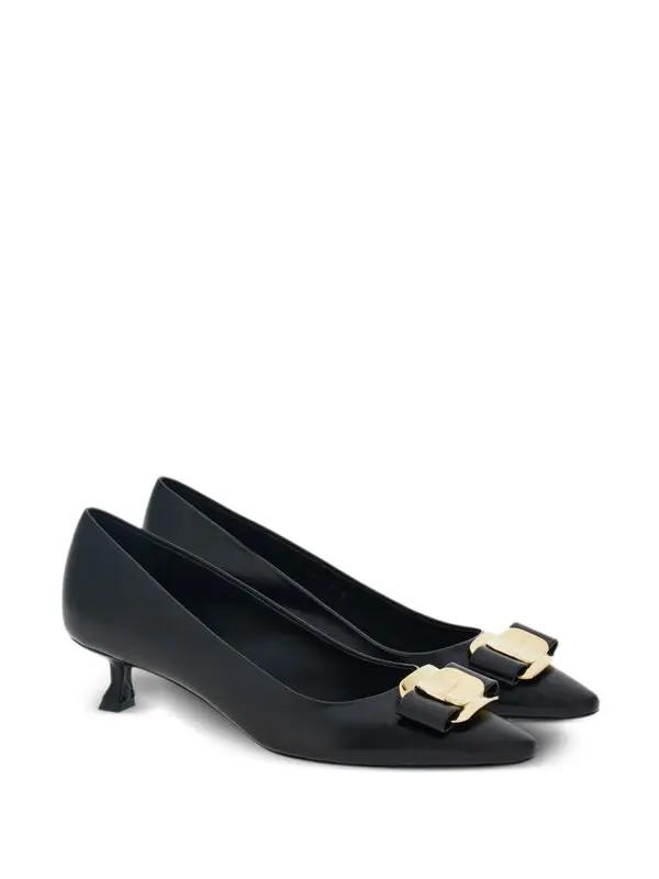 FERRAGAMO Vara Leather Pumps
