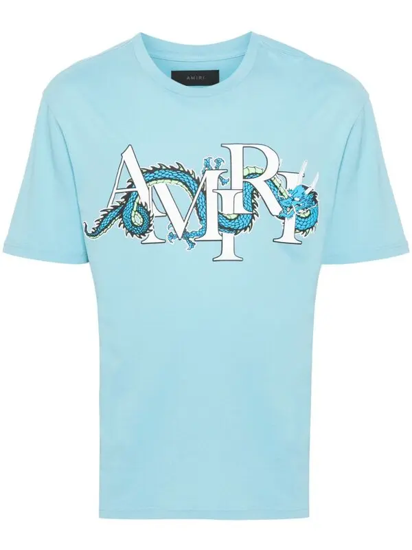 Amiri Logo-print Cotton T-shirt