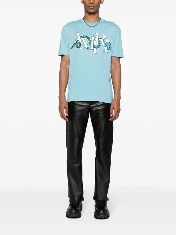 Amiri Logo-print Cotton T-shirt