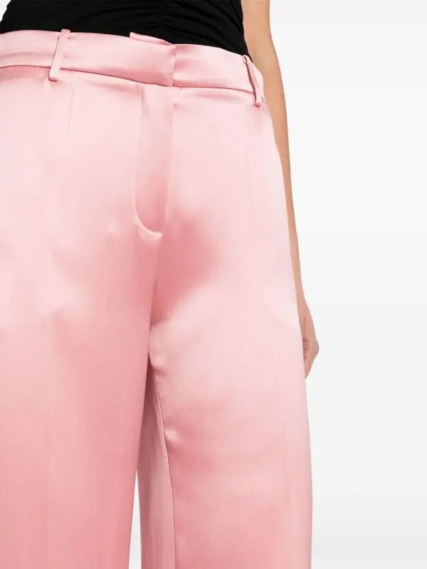 Magda Butrym High-waisted Wide-leg Trousers - Pink