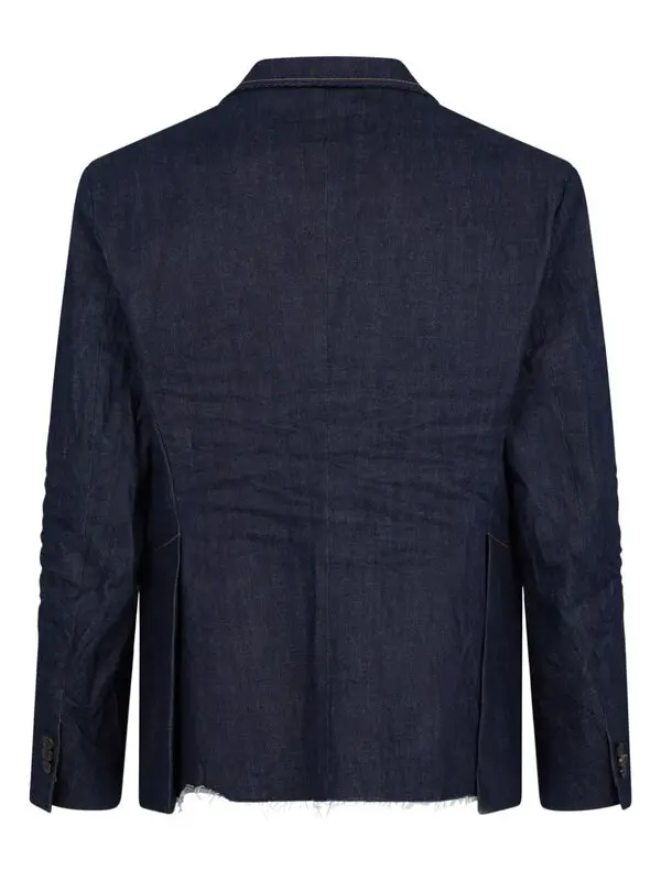 Dsquared2 Single-breasted Denim Blazer
