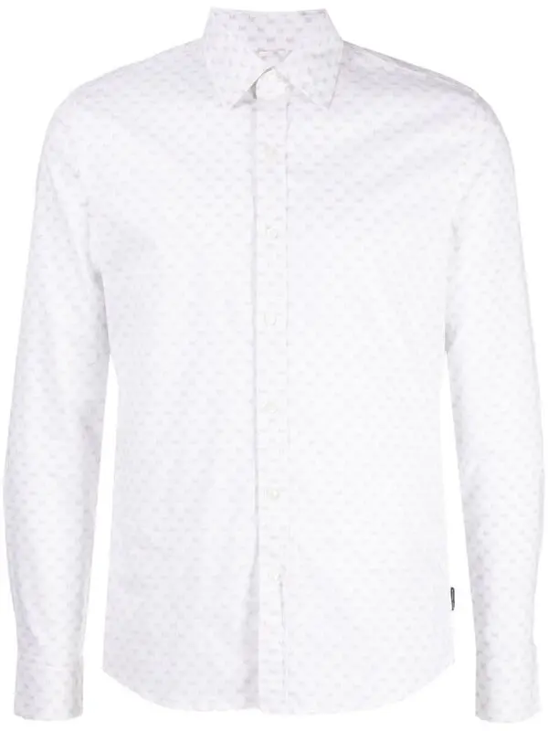 Michael Kors Logo-print Poplin Shirt