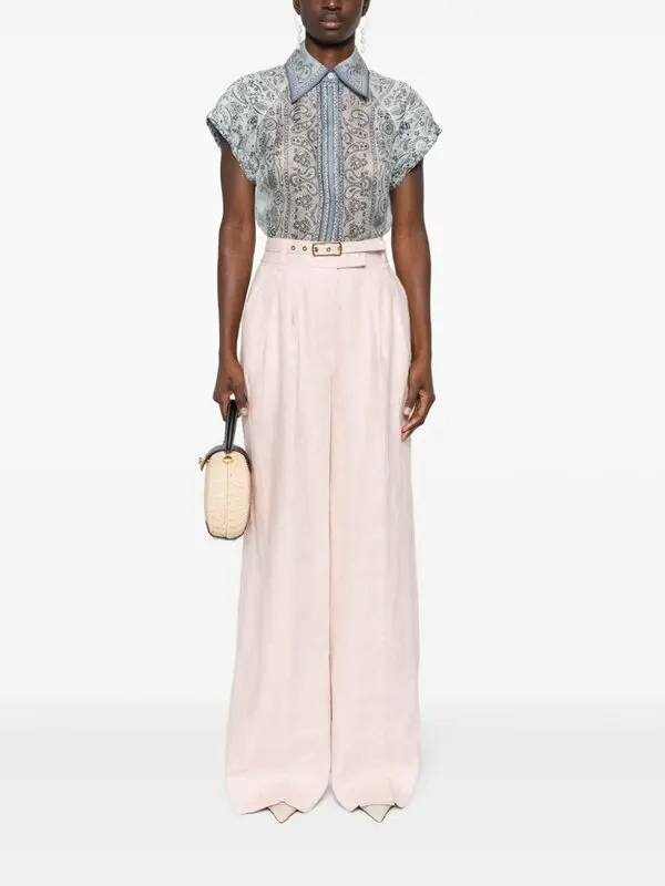 Zimmermann Matchmaker Wide-leg Trousers
