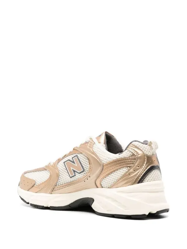 NEW BALANCE 530 Metallic Low-top Sneakers - Gold