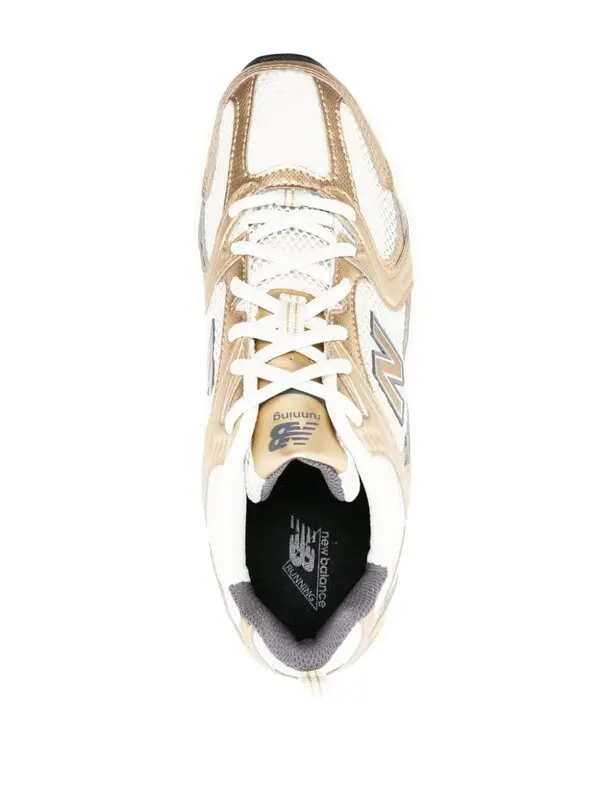 NEW BALANCE 530 Metallic Low-top Sneakers - Gold