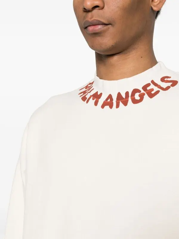 Palm Angels Logo-print Cotton Sweatshirt