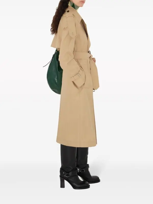 Burberry Gabardine Trench Coat