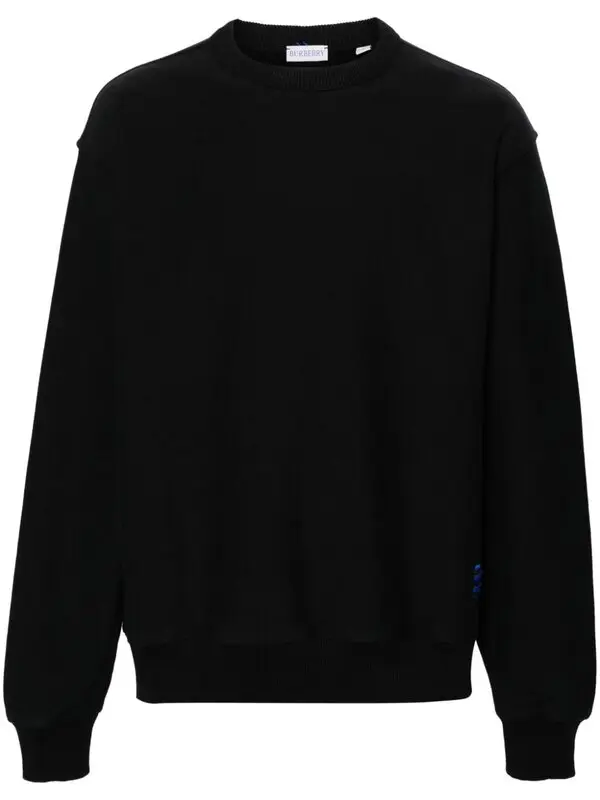 Burberry Ekd-patch Cotton Sweatshirt