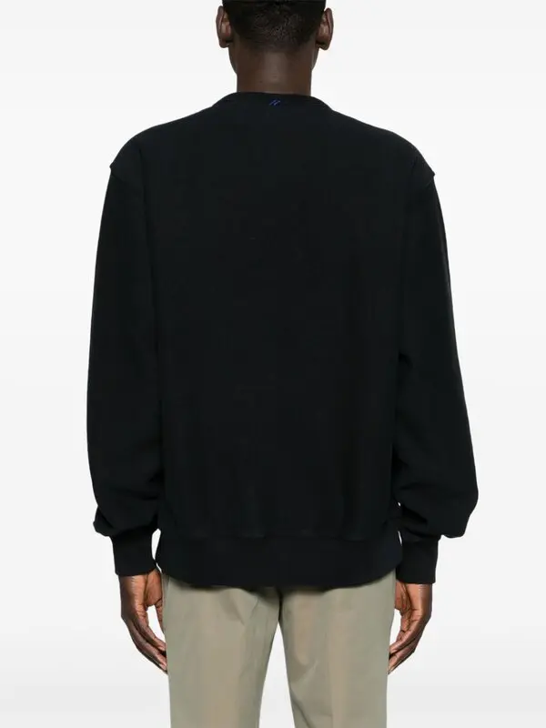 Burberry Ekd-patch Cotton Sweatshirt