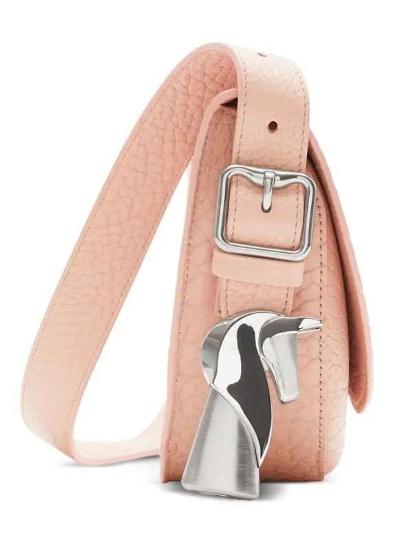 Burberry Chess Leather Satchel
