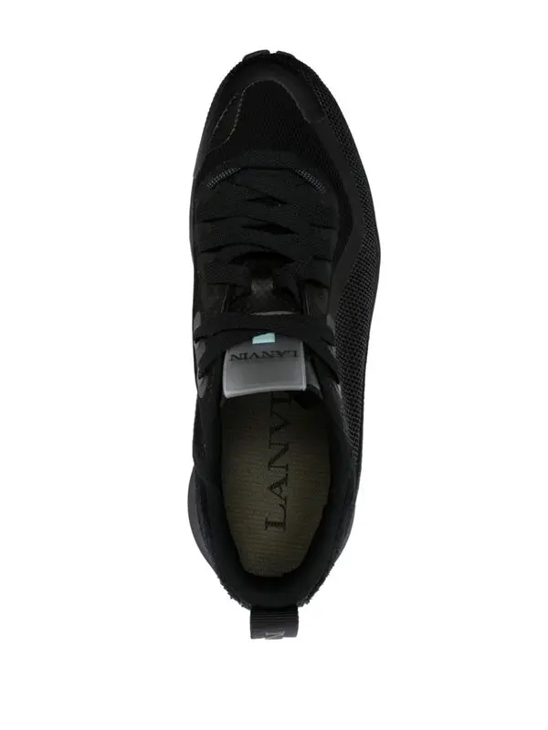 LANVIN Logo-detail Mesh Sneakers