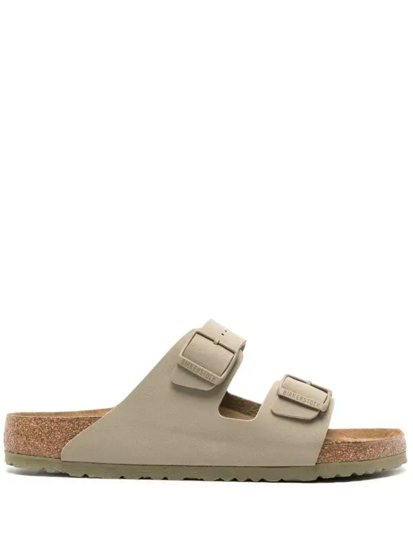 BIRKENSTOCK Arizona Leather Sandals - Neutrals
