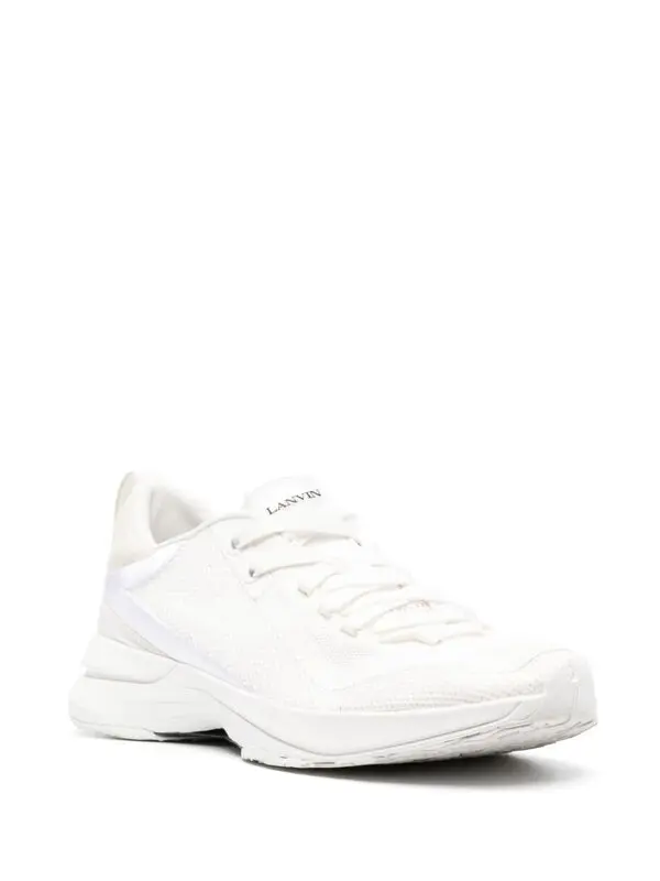 LANVIN Logo-detail Sneakers - White
