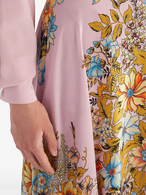Etro Floral-print Maxi Skirt