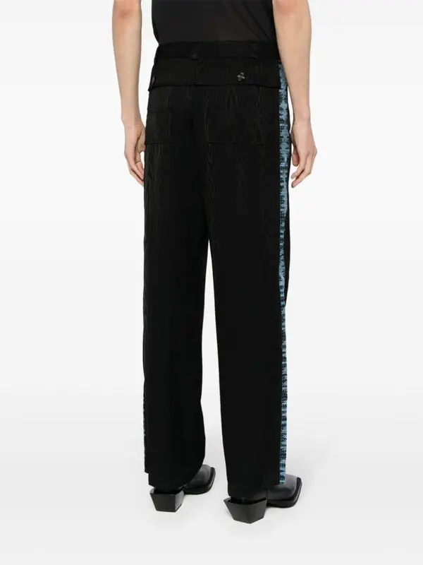Ahluwalia Panelled Straight-leg Trousers