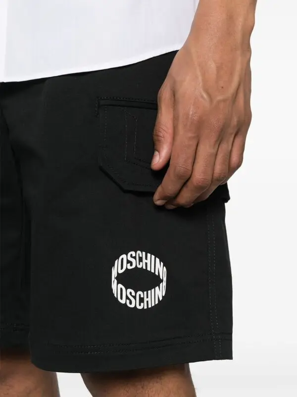 Moschino Print Cargo Shorts