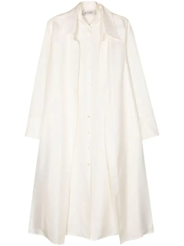 RÓHE Layered Silk Dress