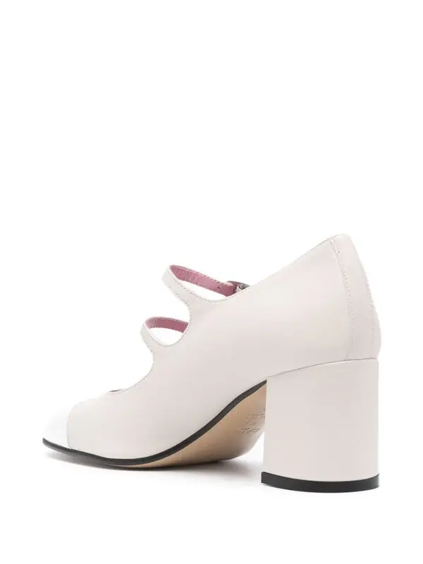 CAREL 70mm Leather Pumps