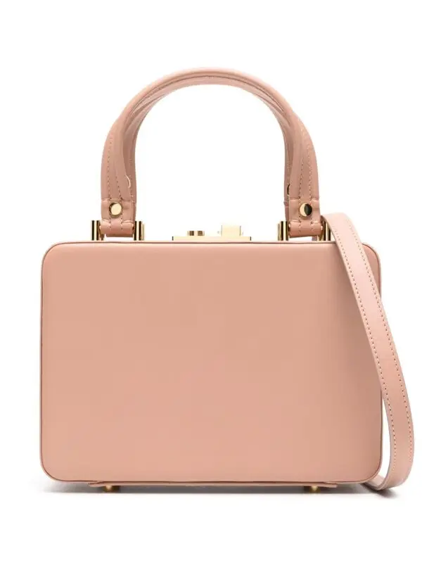 GIANVITO ROSSI Valì Leather Tote - Pink