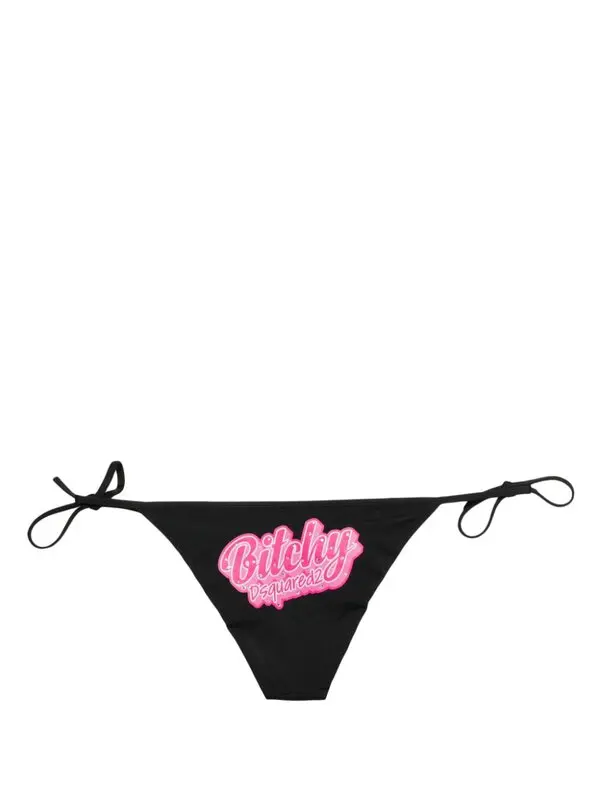 Dsquared2 Logo-print Bikini Bottom