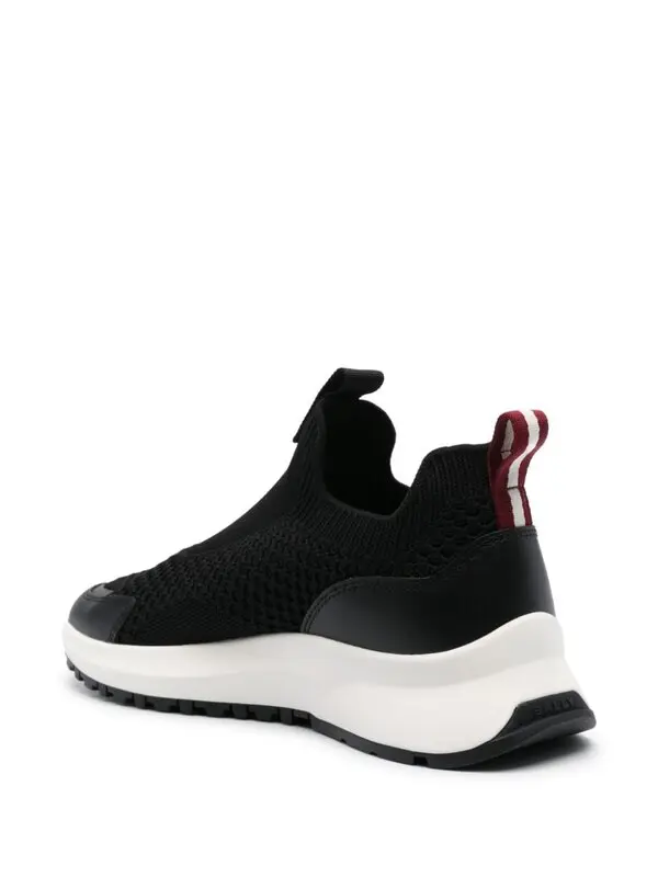 Bally Knitted Upper Slip-on Sneakers - Black