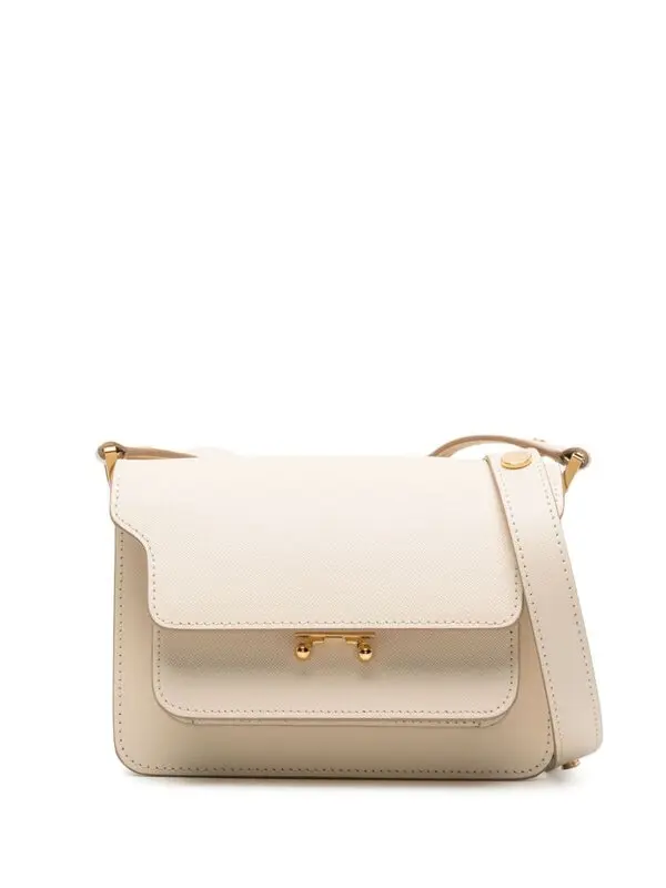 Marni Trunk Leather Crossbody Bag