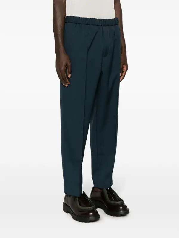 JIL SANDER Elasticated-waist Tapered Trousers