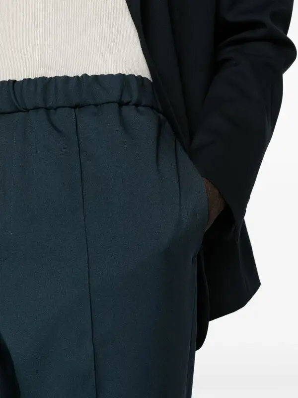 JIL SANDER Elasticated-waist Tapered Trousers