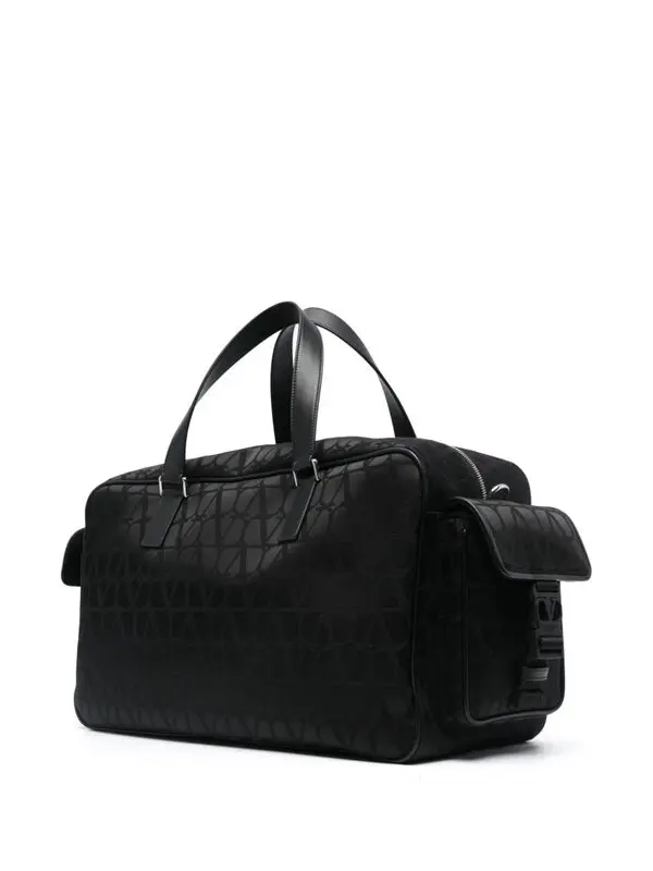 Valentino Garavani Toile Iconographe Canvas Duffle Bag