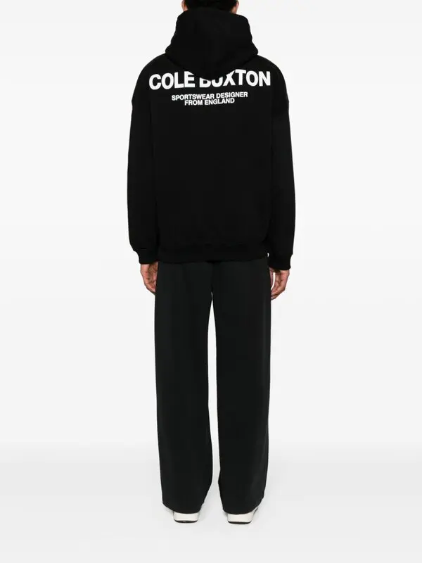 COLE BUXTON Logo-print Cotton Hoodie