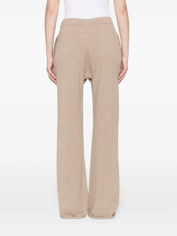 MAISON MARGIELA Straight-leg Knit Trousers