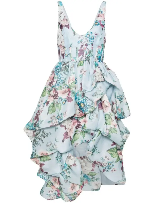 Zimmermann Floral-print Midi Dress