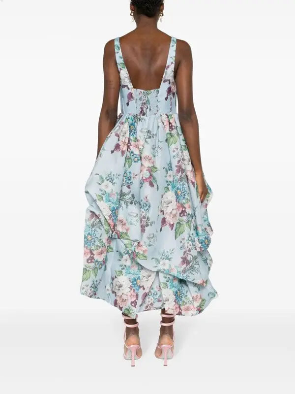 Zimmermann Floral-print Midi Dress